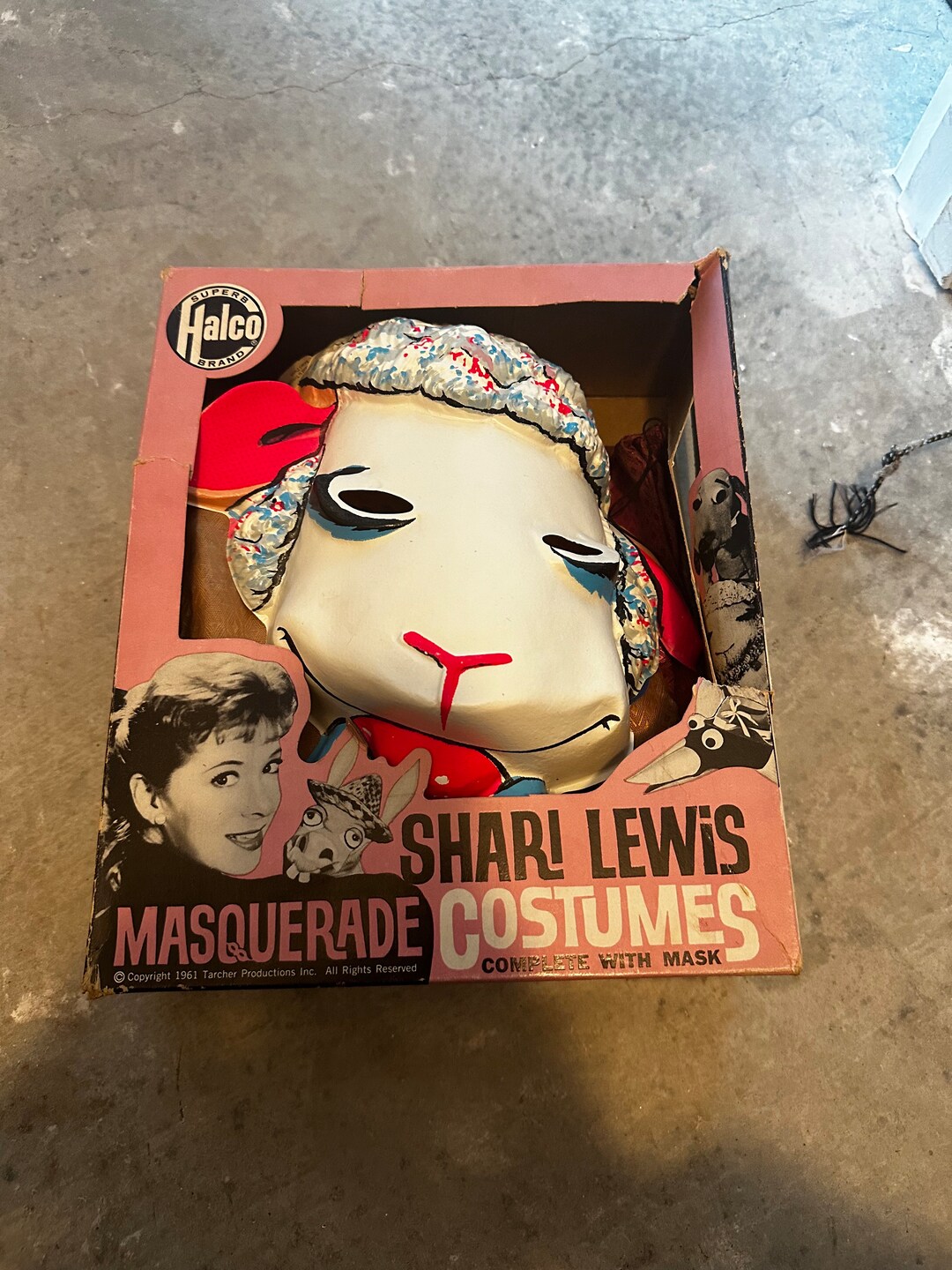 VINTAGE 1960's Shari Lewis' Masquerade Lamb Chop Costume - Etsy