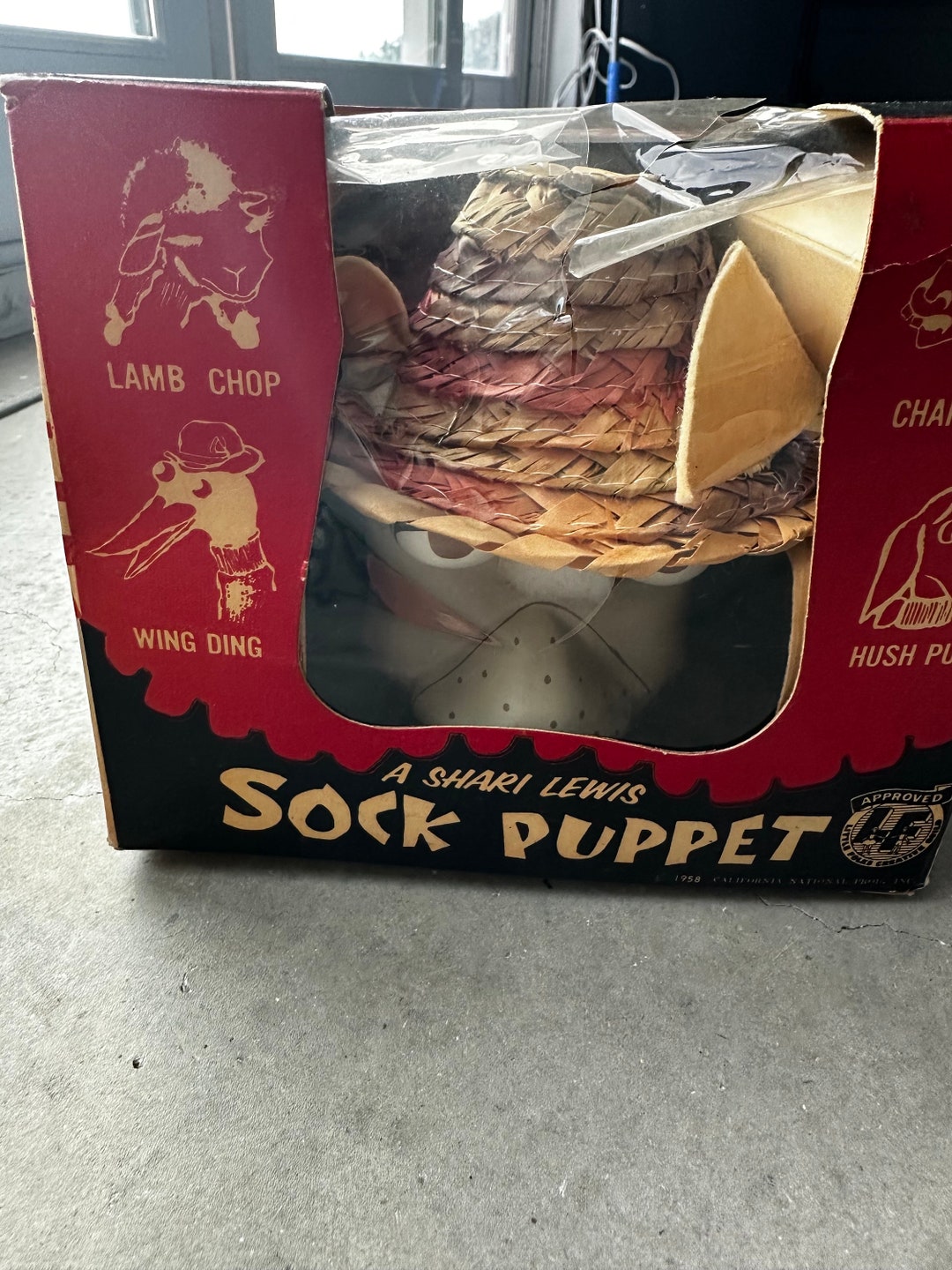 1960's Vintage Sock Puppets: Lamb Chop, Charlie Horse and Hush Puppy - Etsy