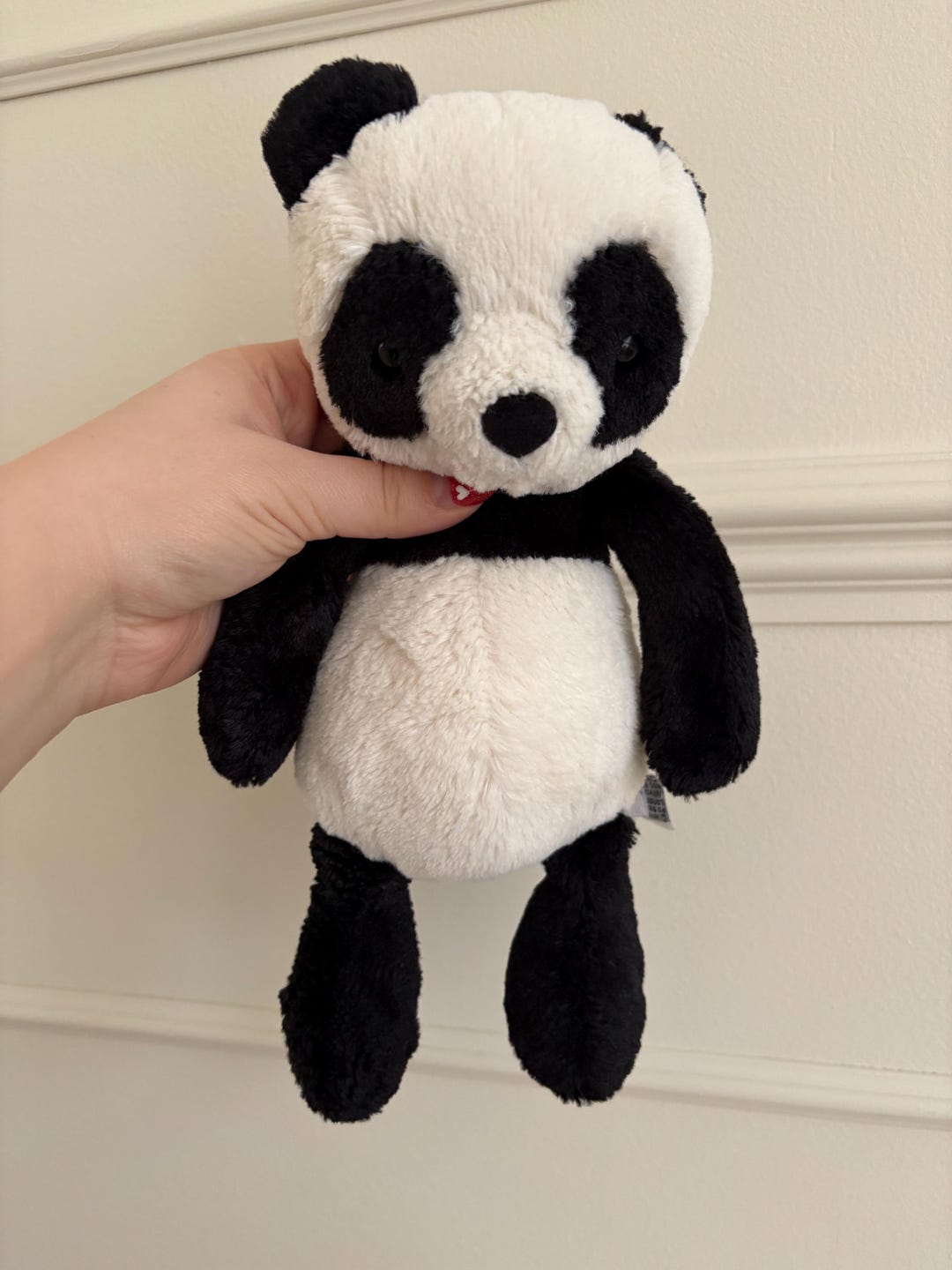Jellycat Medium Bashful One Ear Panda Bear - Etsy
