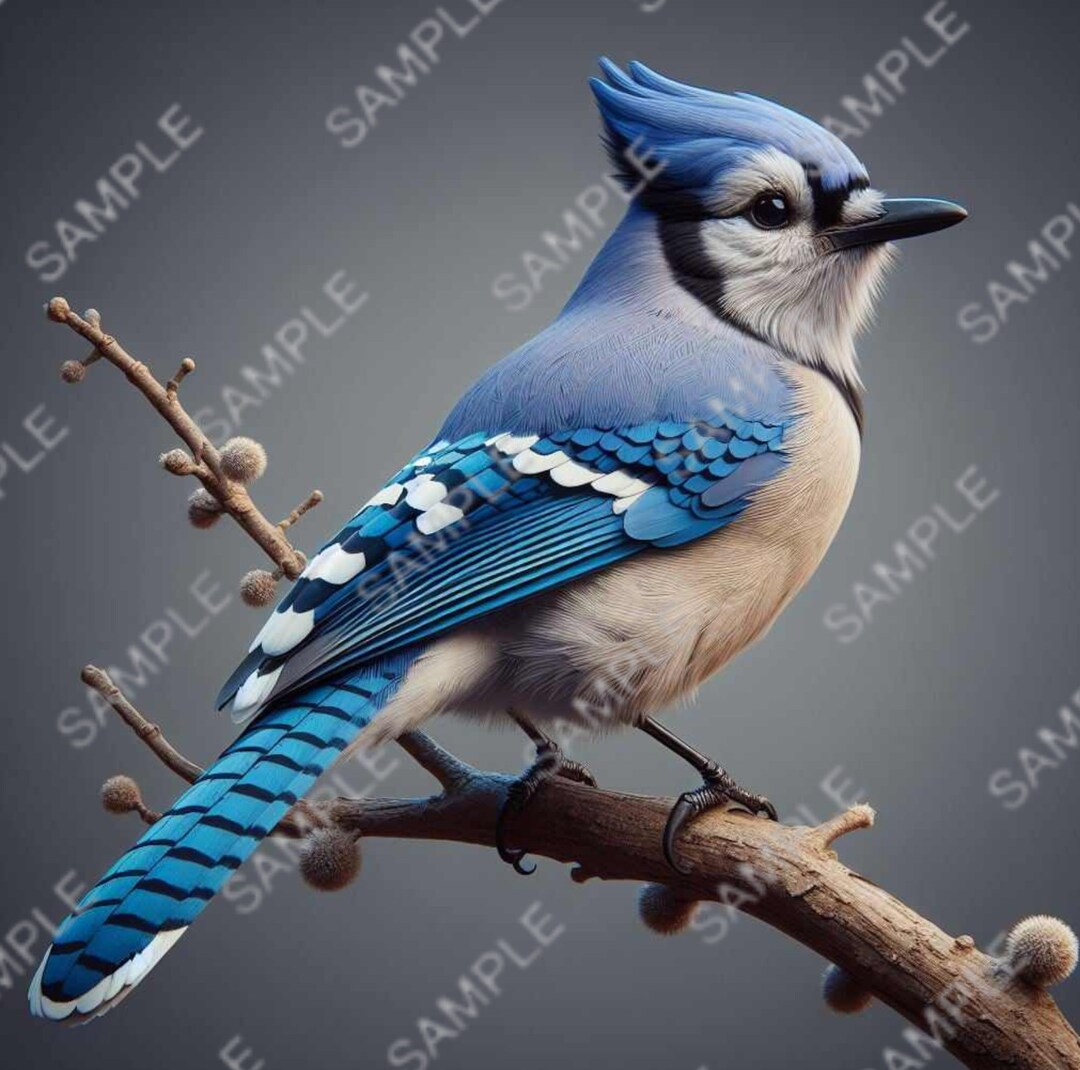 Blue Jay PNG Tumbler Wrap - Etsy