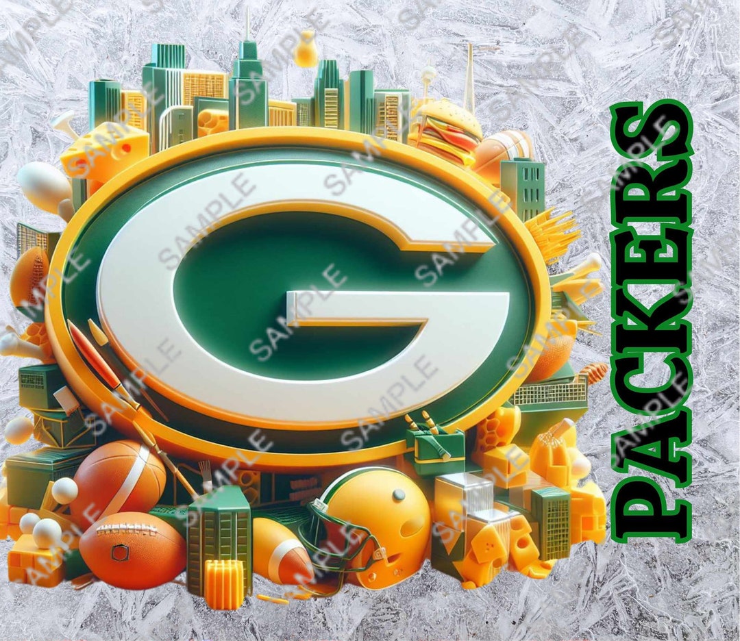 Packers PNG Tumbler Wrap - Etsy