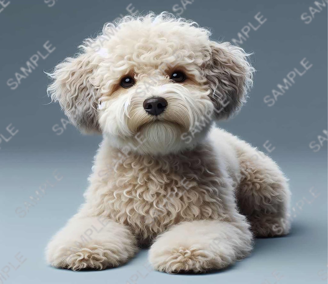 Poochon Dog PNG Tumbler Wrap - Etsy