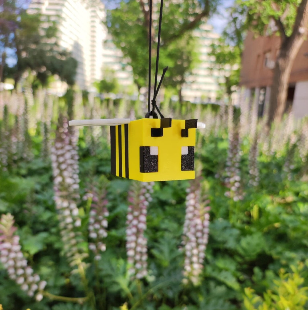 Car Hanging Decoration Minecraft Bee - Etsy