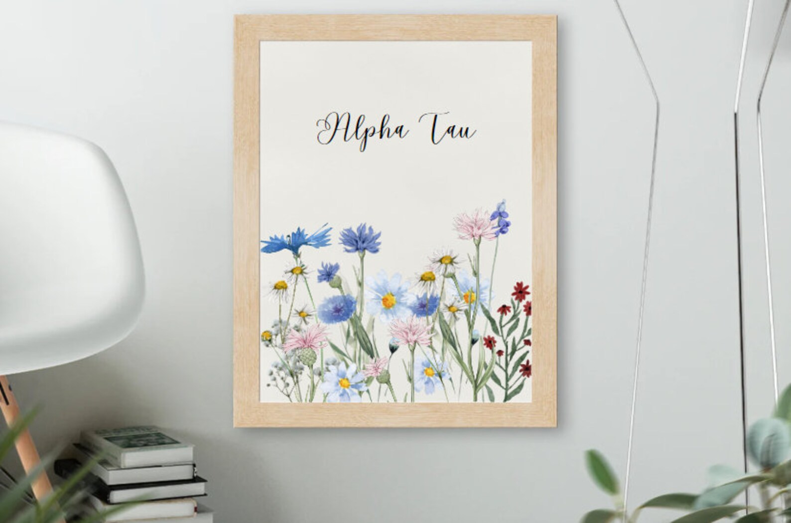 Alpha Sigma Tau Sorority PNG Poster, Sorority Poster, Elegant ...