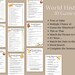 World History Game Bundle | 10 Printable Educational Activities ...