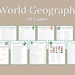 World Geography Game Bundle – 10 Printable Educational Activities ...