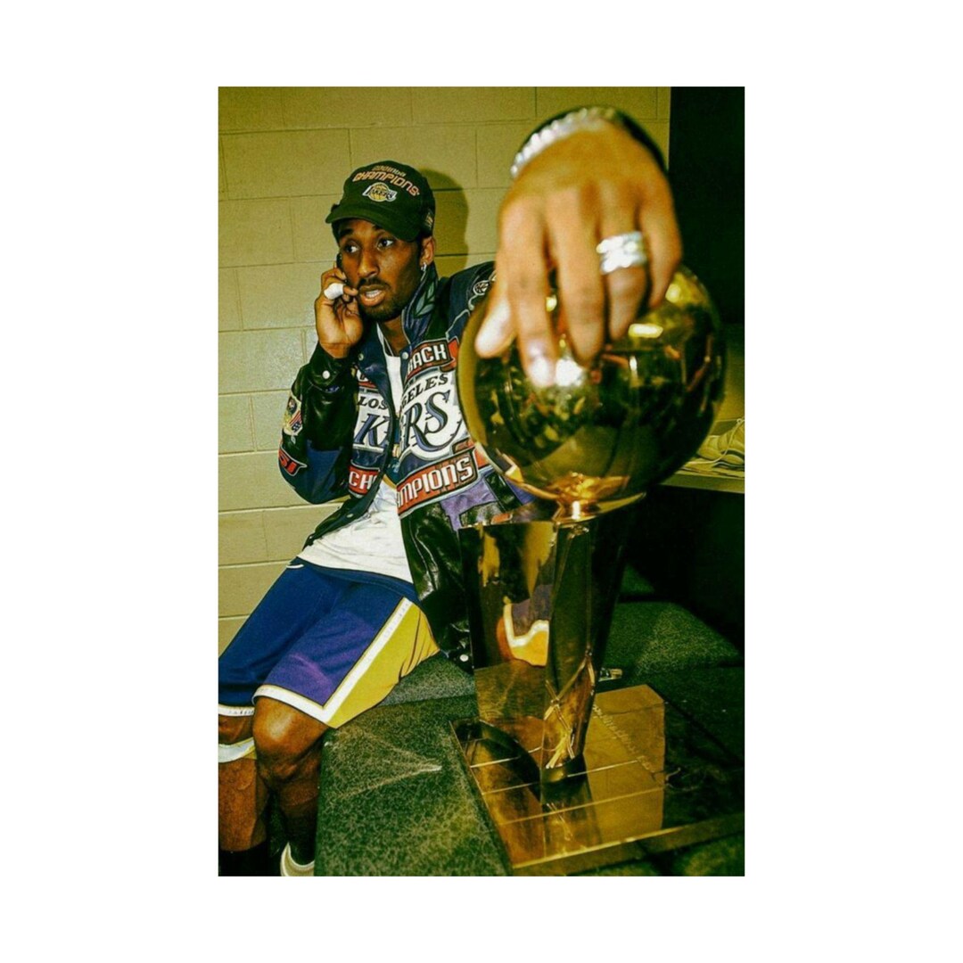 Kobe Bryant Matte Poster, Vertical Basketball Player Wall Art, Sports ...