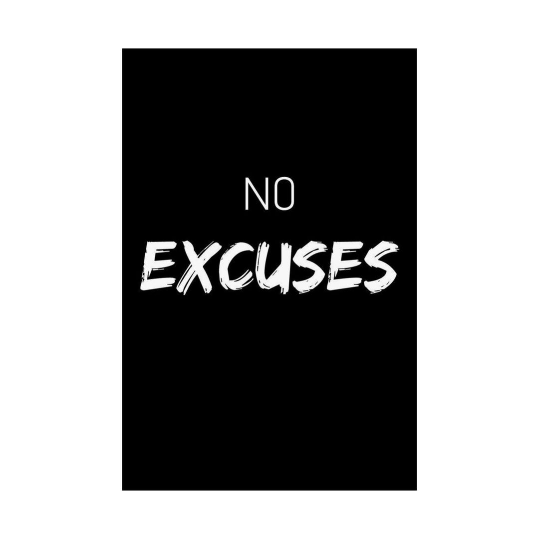Motivational Quote Matte Vertical Poster, Gym Decor, Fitness Wall Art ...