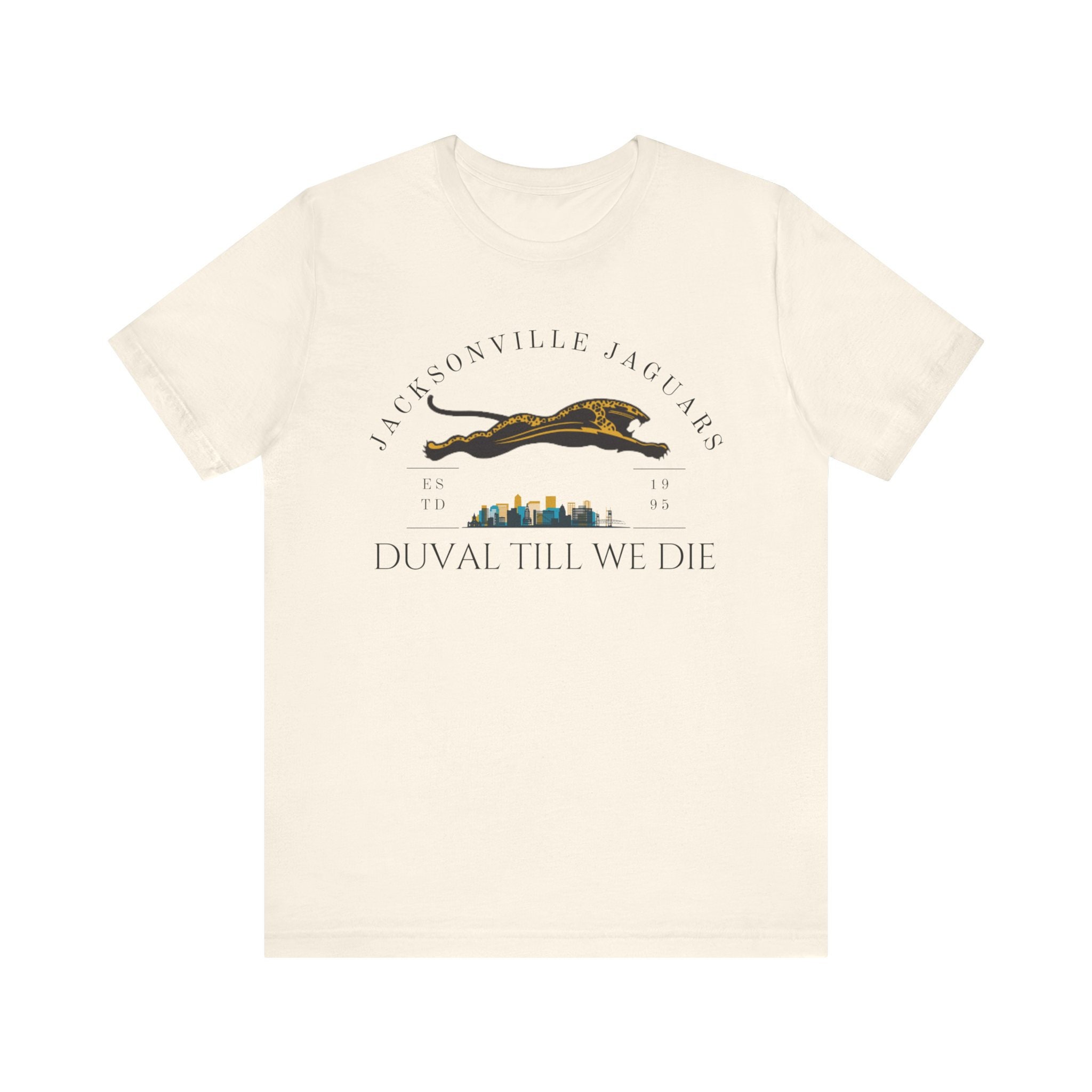 Jacksonville Jaguars Mens/womens Tshirt, DTWD Duval Til We Die NFL Jungle Cats, Go Jags Game Day ...
