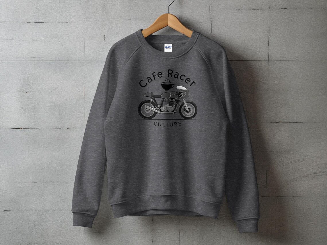 Cafe Racer Culture Motorcycle Coffee Inspired Graphic T-shirt, Unisex ...