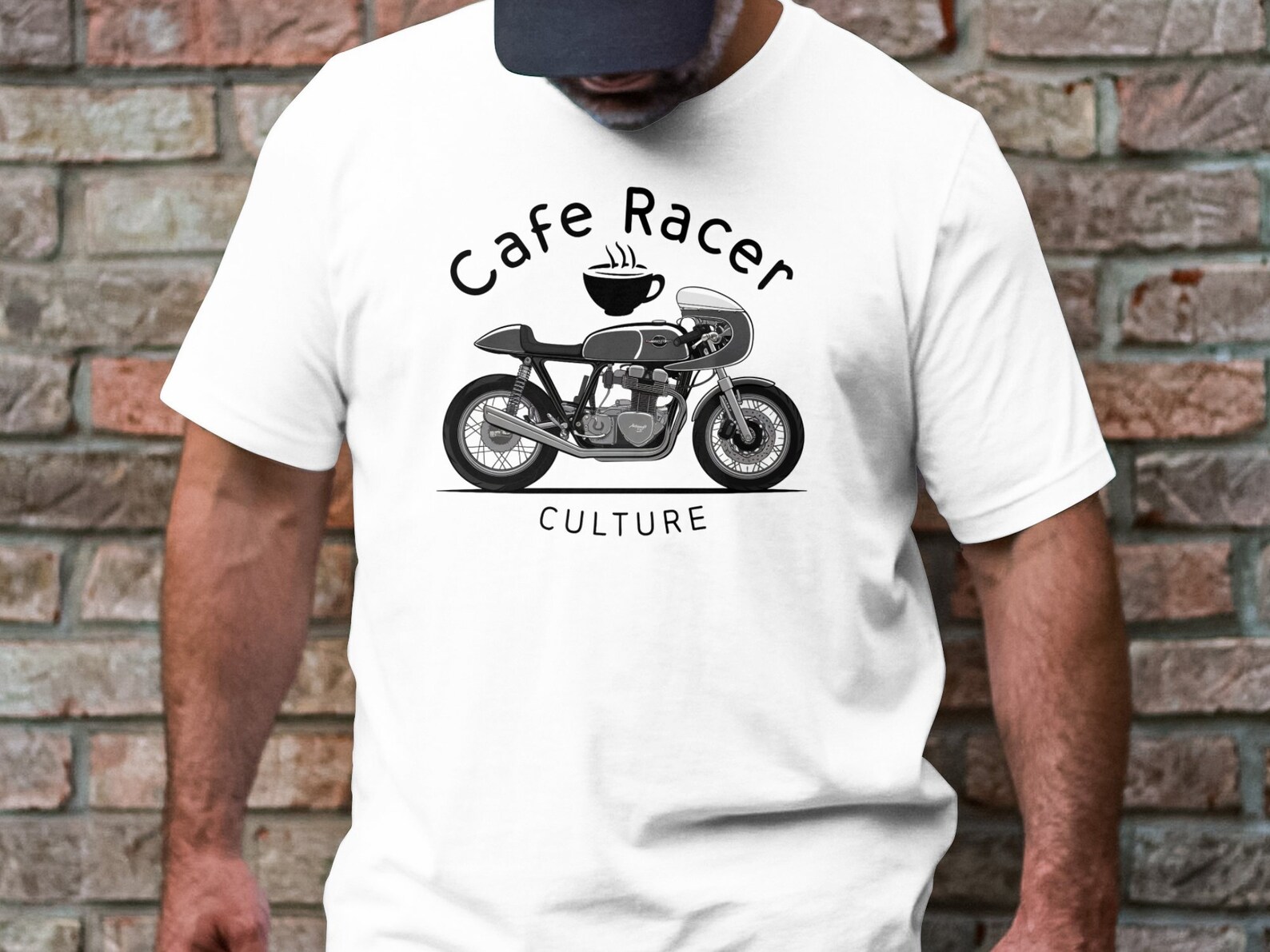 Cafe Racer Culture Motorcycle Coffee Inspired Graphic T-shirt, Unisex ...
