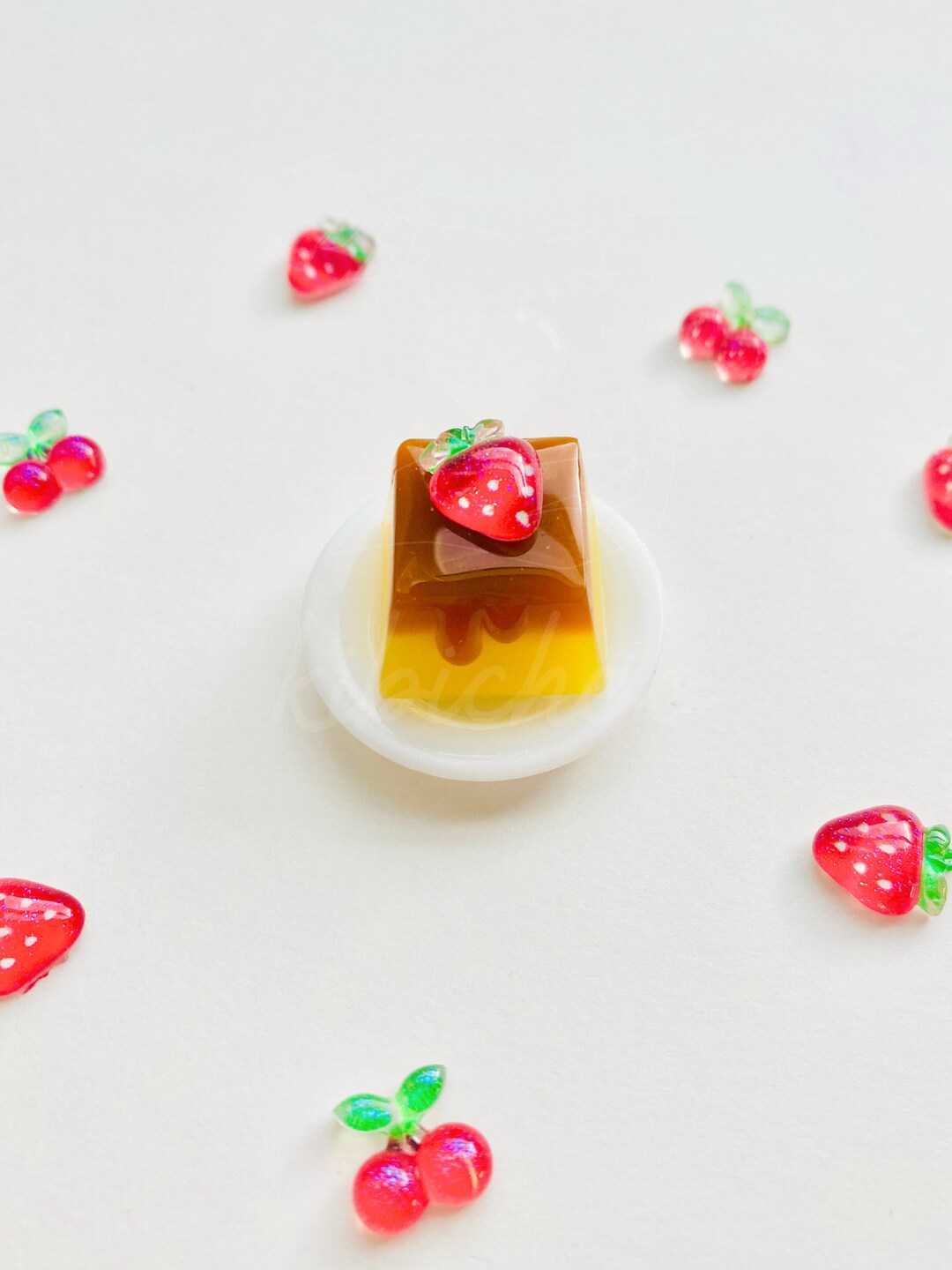 Pudding Keycap | Flan Keycap | Dessert Keycap | Food Keycap | Kawaii ...