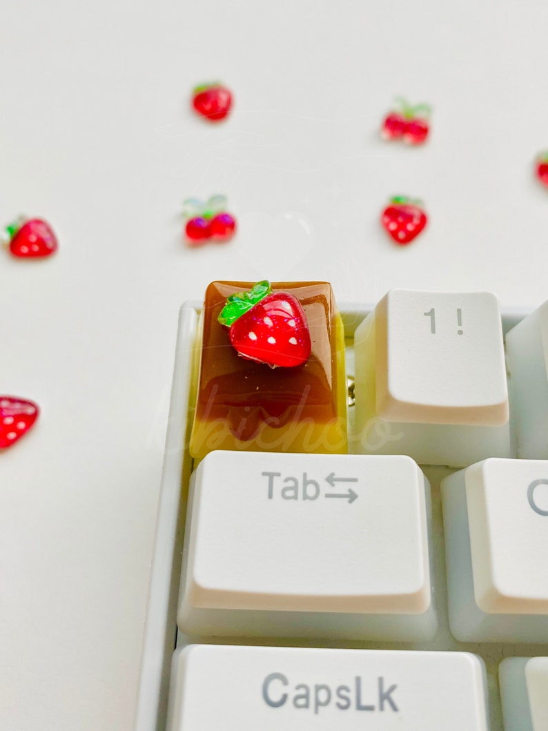 Pudding Keycap Flan Keycap Dessert Keycap Food Keycap Kawaii Keycap ...