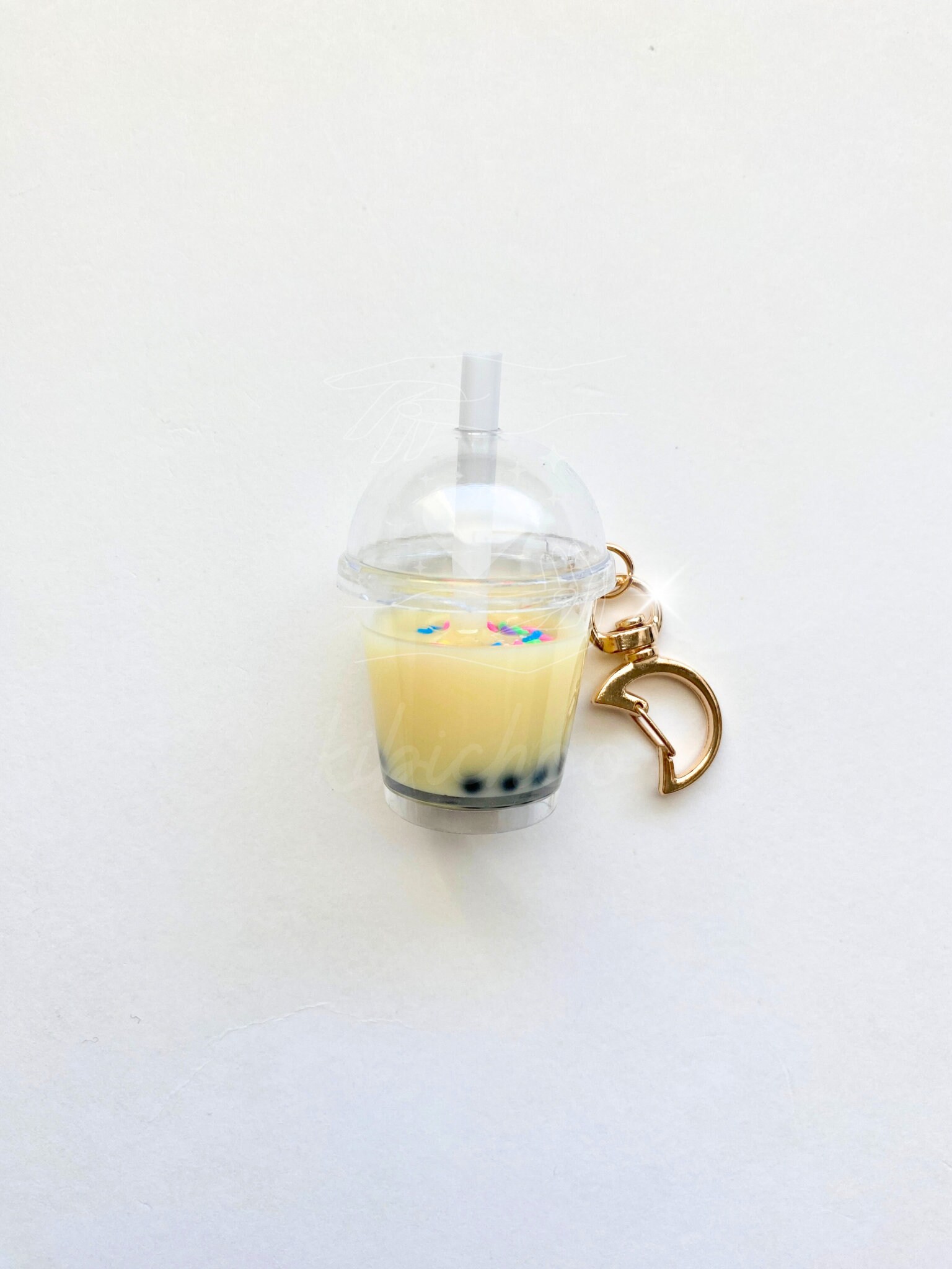 Boba Milk Tea Keychain Bubble Tea Drink Key Ring Kawaii Drink Key Chain ...