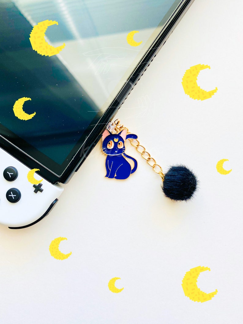 Sailor Moon Dust Plug Cat Dust Plug Kawaii Dust Plug Cute Dust Plug ...