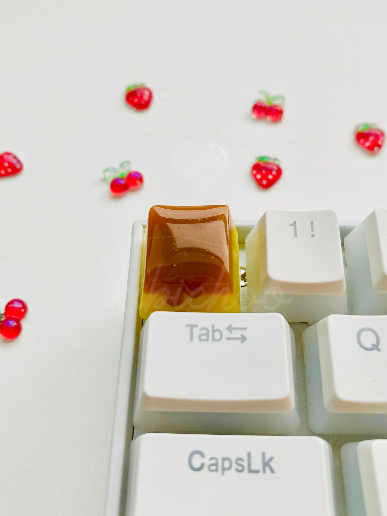 Pudding Keycap Flan Keycap Dessert Keycap Food Keycap Kawaii Keycap ...