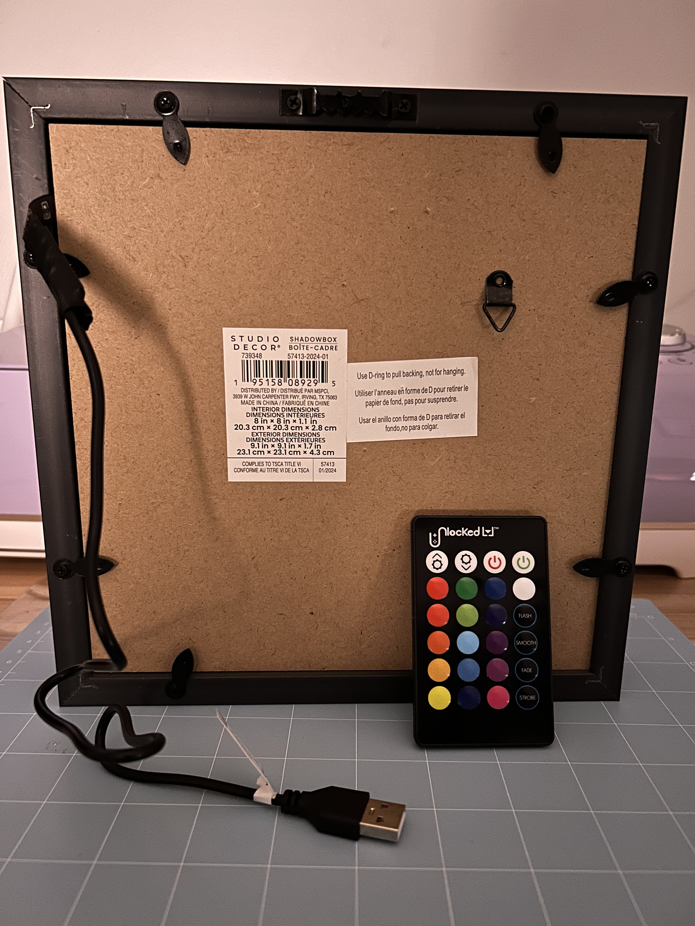 A fourth Wing Inspired Shadow Light Box With Leds & Dragons Fantasy ...