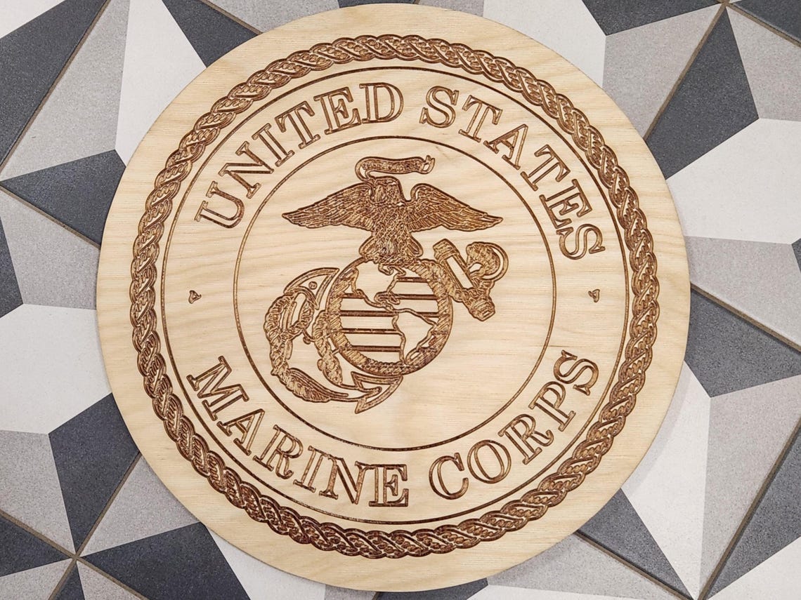 US Military Seal or Emblem USAF Navy Army Marines Coast Guard - Etsy