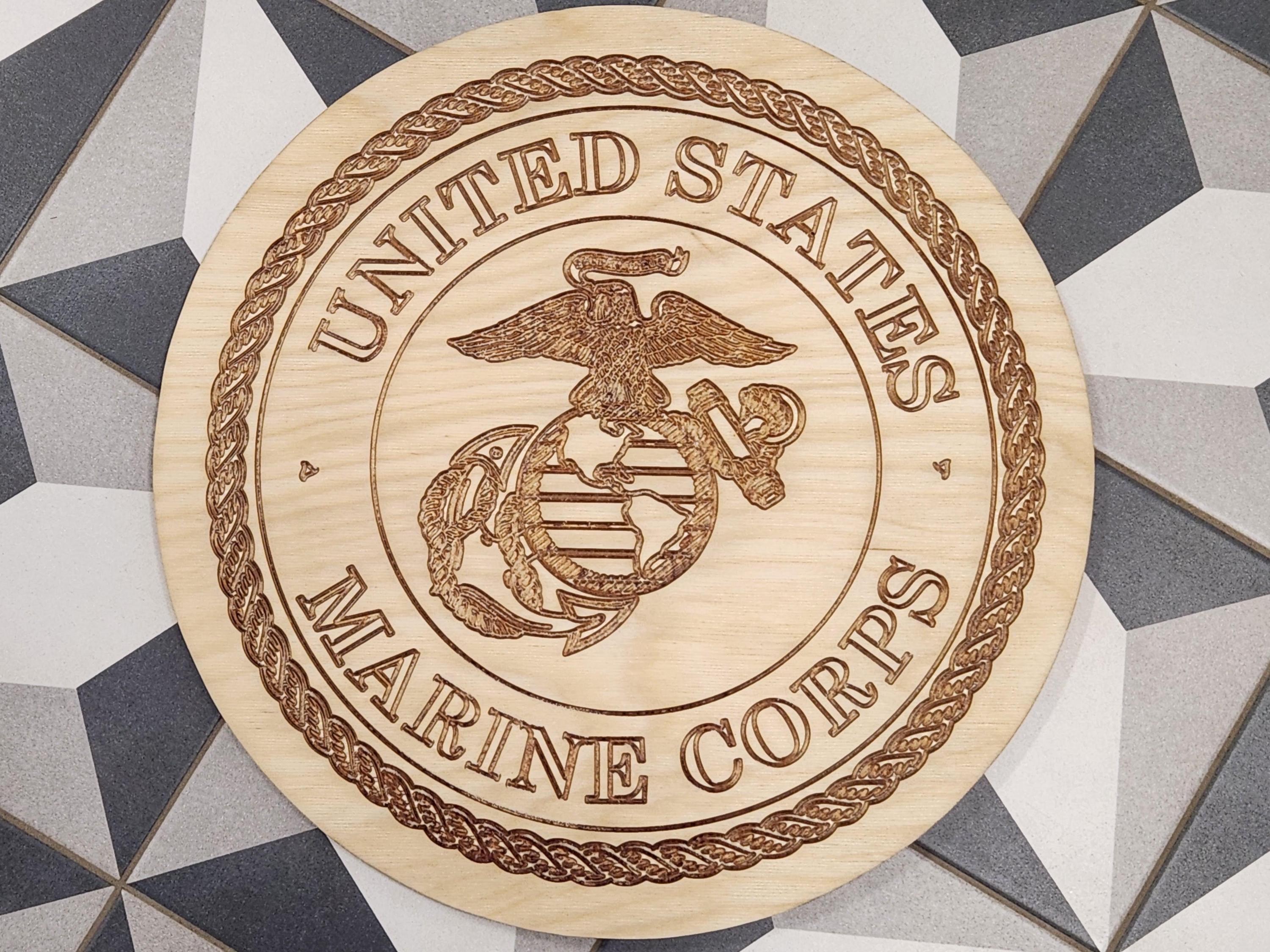 US Military Seal or Emblem USAF Navy Army Marines Coast Guard - Etsy