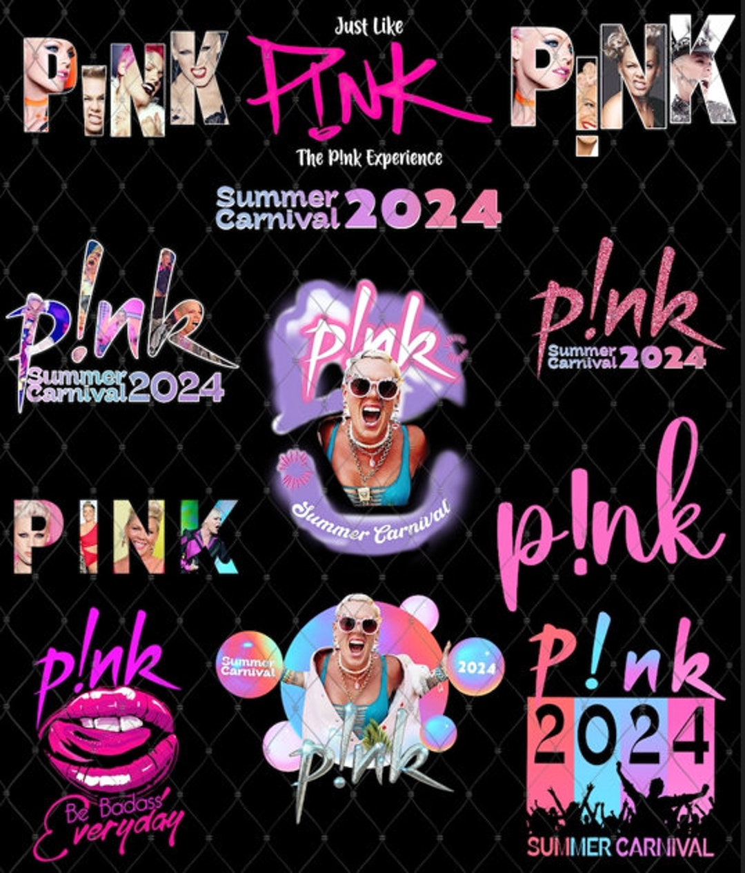 Pink Summer Carnival Png 2024 Europea, Pnk Summer Carnival Tour PNG ...