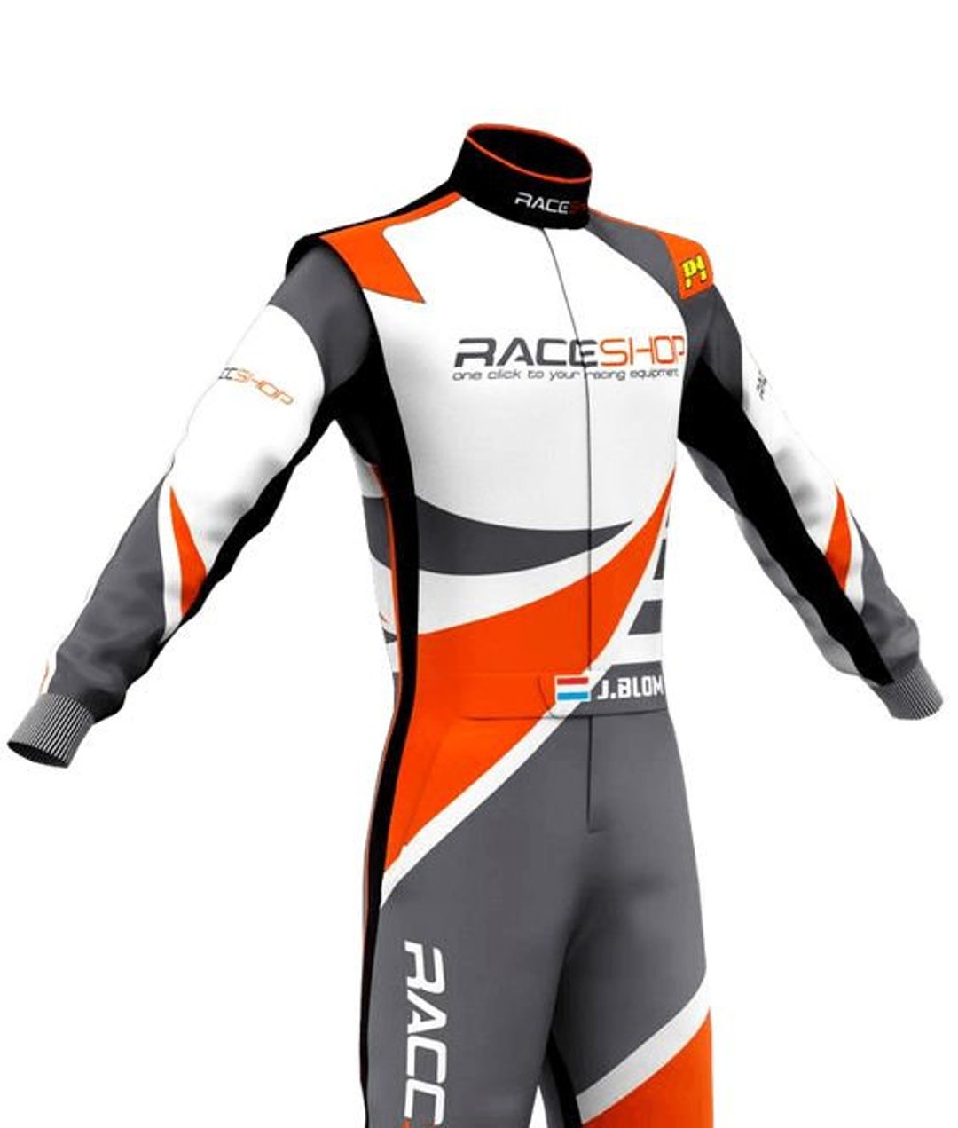 Kart Racing Suit / Go Karting Suit Digital Printed Level 2 CIK/FIA ...