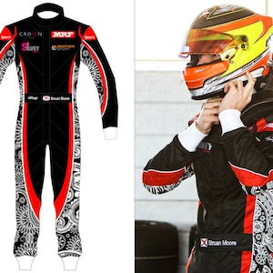 Go Kart Racing Suit CIK FIA Level 2 Approved Karting Suit With ...