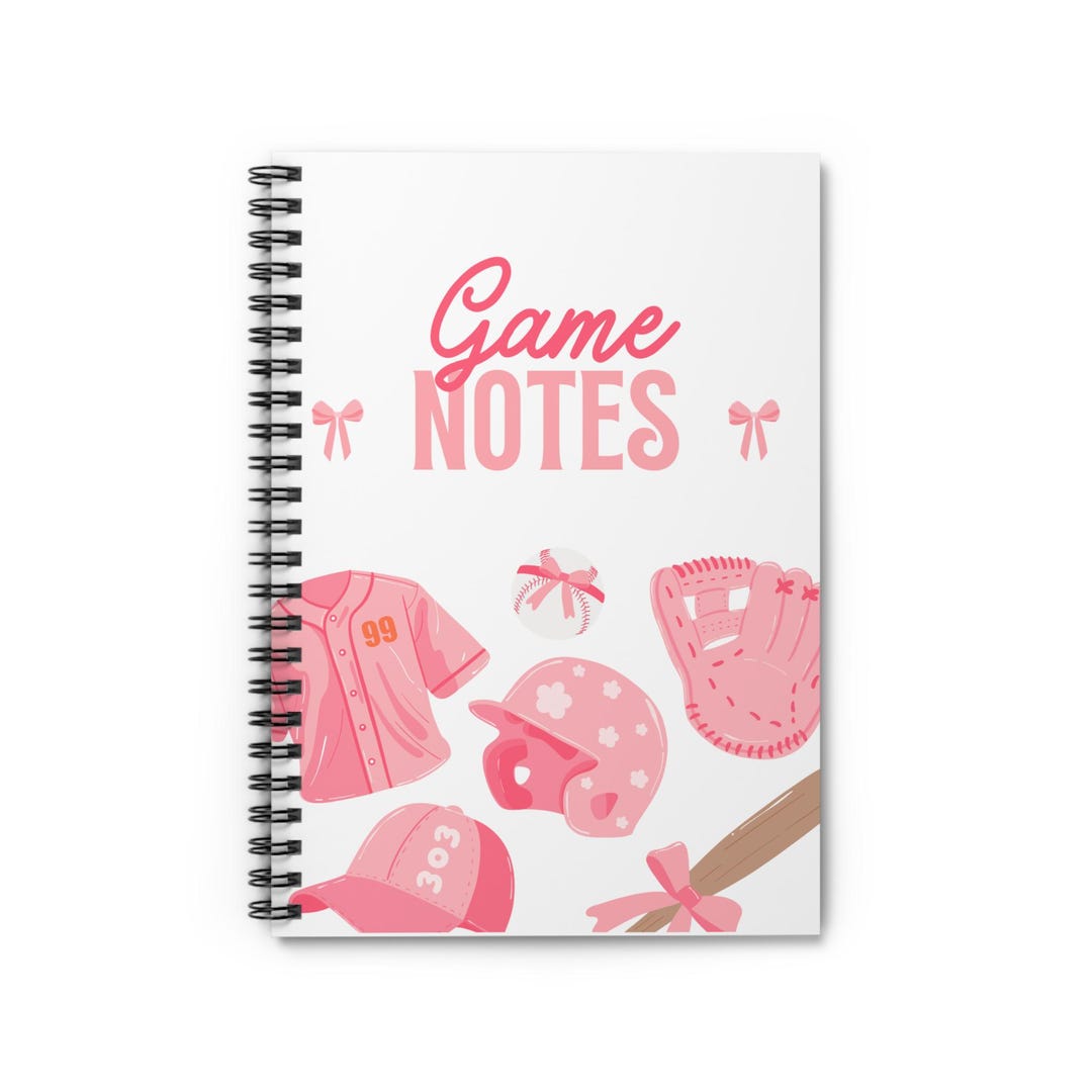 Cute Coach Notebook Spiral Journal for Sports Mom, Ruled Line, Planner ...