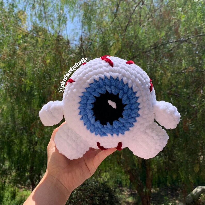Big O' Eyeball Crochet PDF Pattern Digital ONLY - Etsy