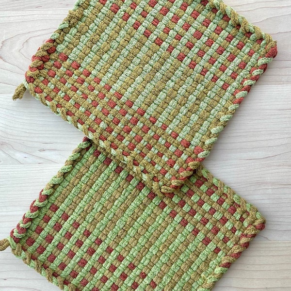 Woven Pot Holder - Etsy