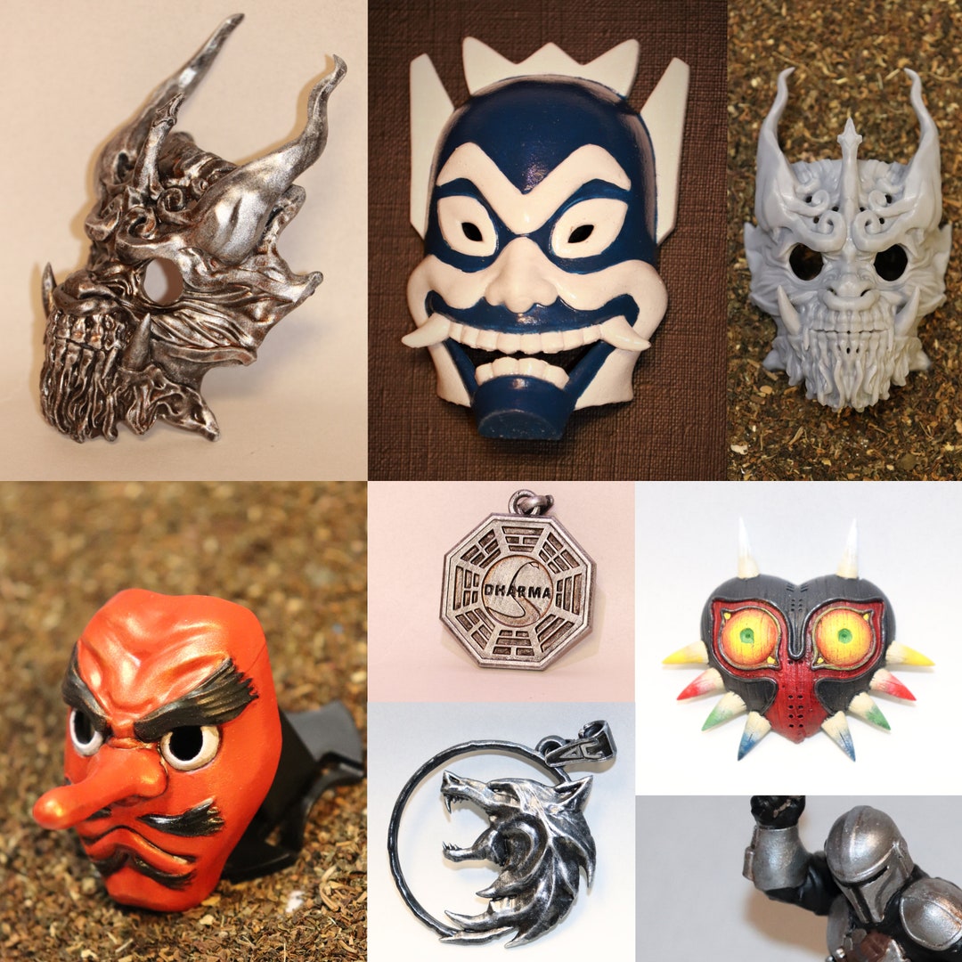 Masks From Anime, Videogame, Movie, Show, Book Customize! - Etsy