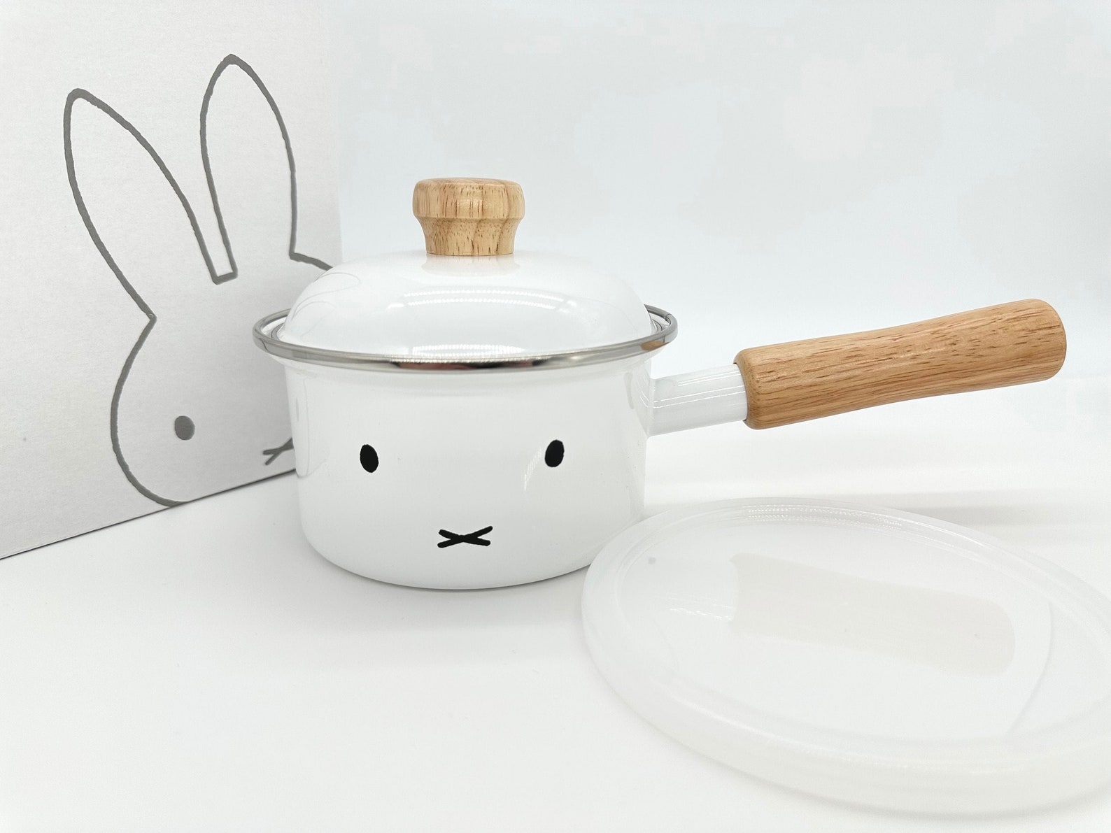 Miffy Milk Pan, 5.5 Inch Diameter, 27 Fl Oz, Enamel-on-steel - Etsy