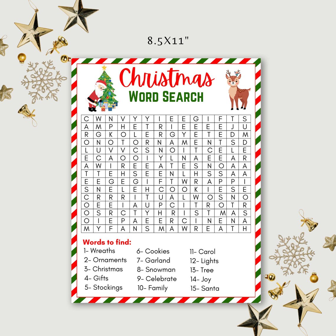 Editable WORD SEARCH, Word Search, Printable Games, Word Search Game ...