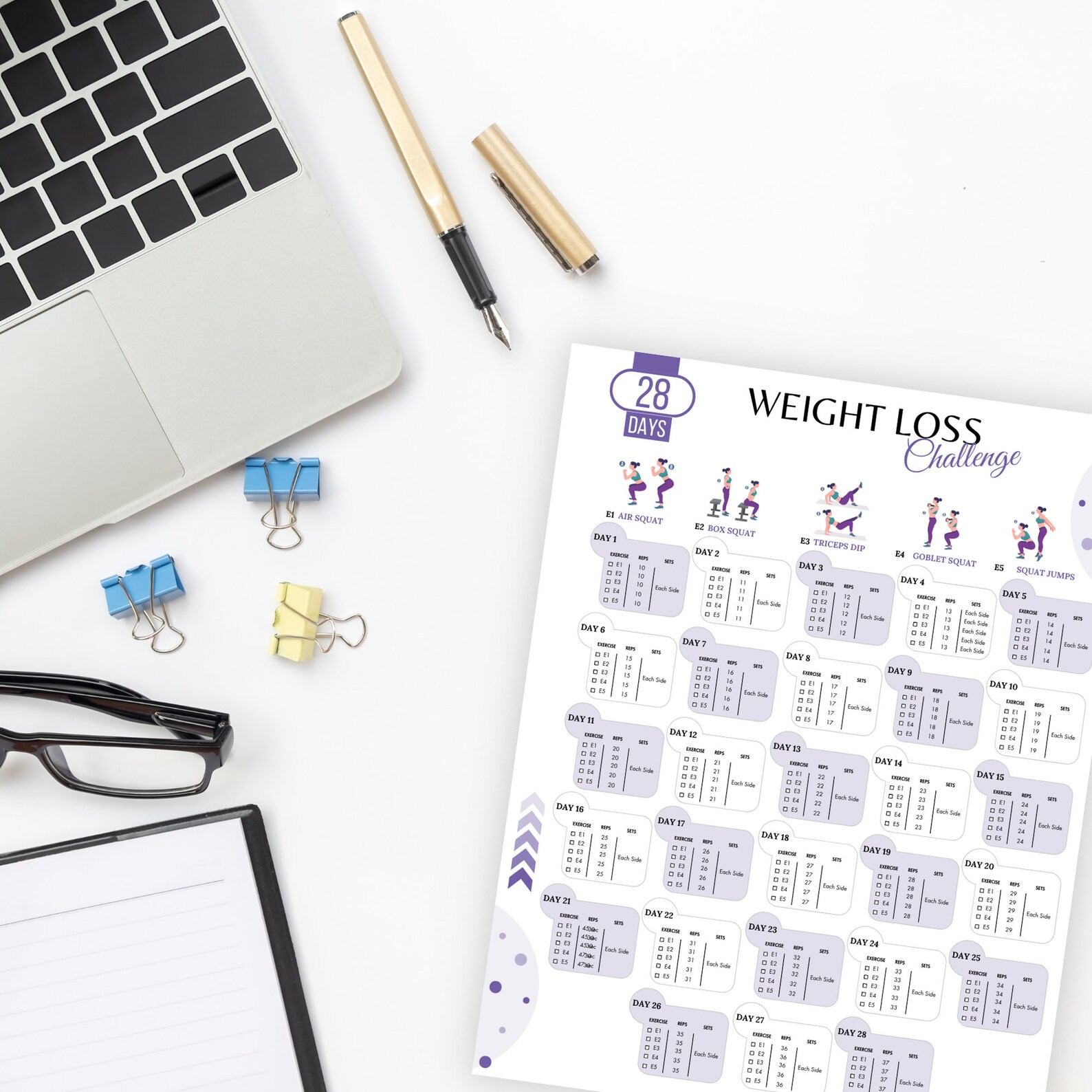 28 DAYS LOSE WEIGHT Challenge, Weight Lose Guide, Weight Management ...