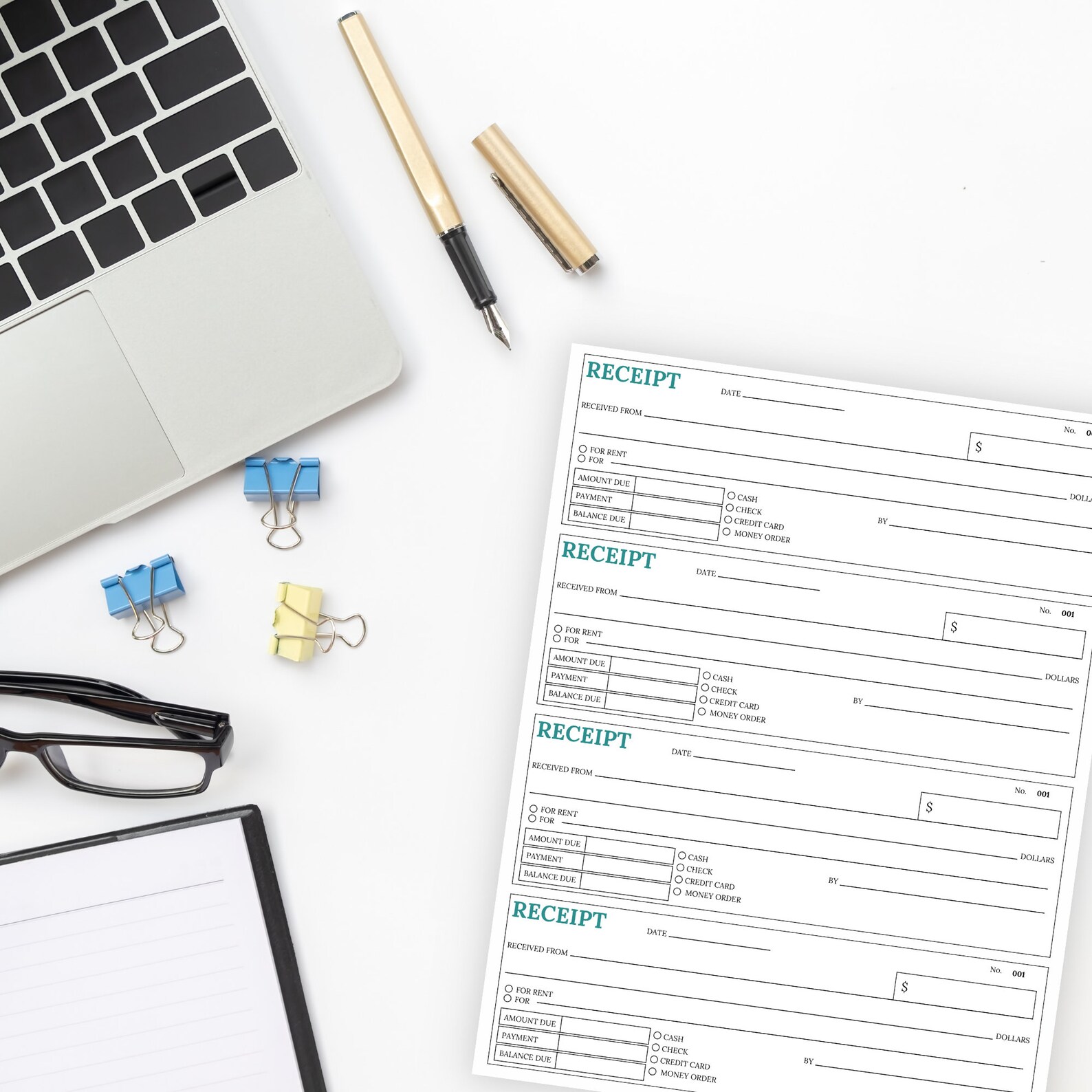 RENT Receipt,receipt Template, Receipt Template, Customer Receipt ...