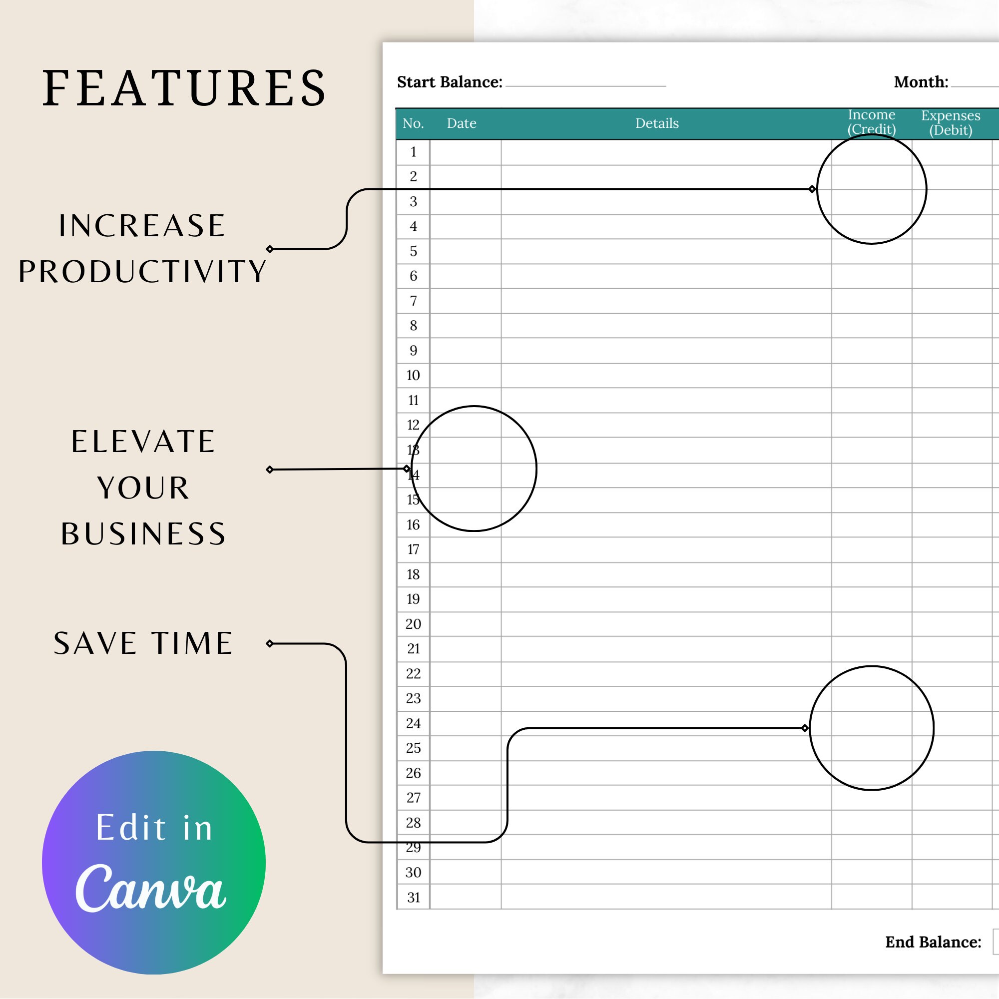 ACCOUNTING LEDGER GENERAL Ledger Sheet Editable , Business Ledger ...