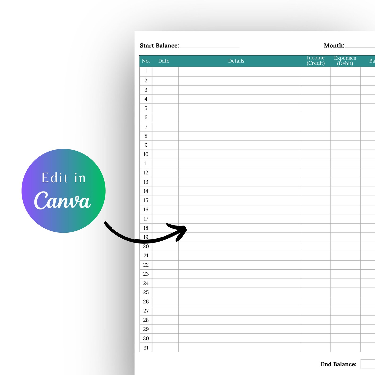 ACCOUNTING LEDGER GENERAL Ledger Sheet Editable , Business Ledger ...