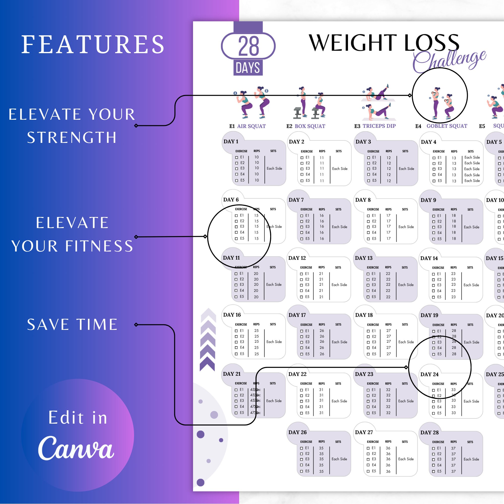 28 DAYS LOSE WEIGHT Challenge, Weight Lose Guide, Weight Management ...