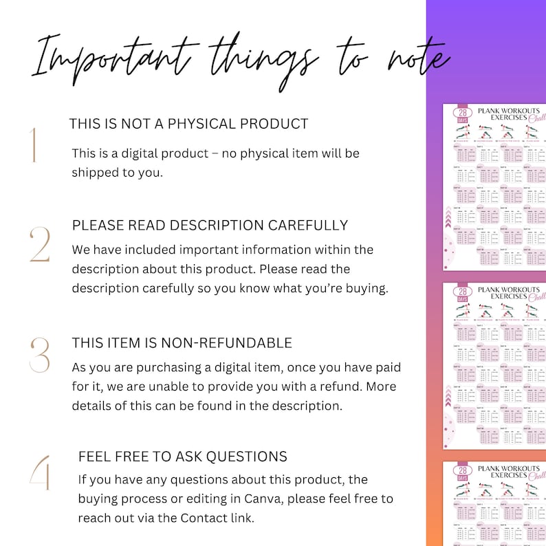 Editable 28 DAYS PLANK CHALLENGE, Plank Challenge Workout, Plank, 30 ...