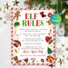 PRINTABLE ELF RULES Sign, Elf Letter, Elf Printable, Letter From Elf ...