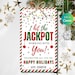 Editable TEACHER Tag, Hit the JACKPOT Working With You, LOTTERY Ticket ...