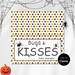 Editable BUGS & KISSES Gift Tags Bag Toppers, Bugs and Kisses ...