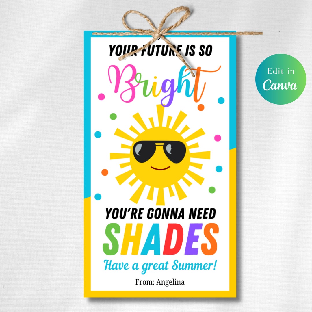 Editable Future so Bright You're Gonna Need Shades, Future is so Bright ...
