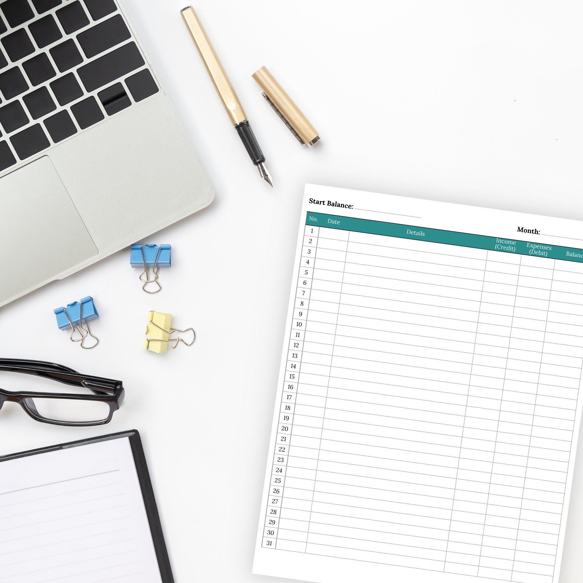 ACCOUNTING LEDGER GENERAL Ledger Sheet Editable , Business Ledger ...