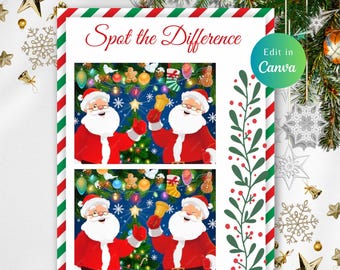 Spot the Difference, Kids Activity, Valentine's Day Activity, Spot the ...