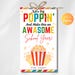 PRINTABLE LET'S GET Poppin' and Make This an Awesome School Year Tag ...