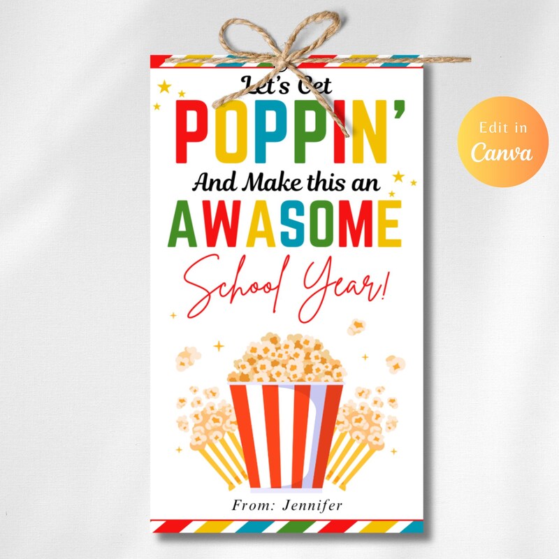 Have a Poppin New Year - Etsy