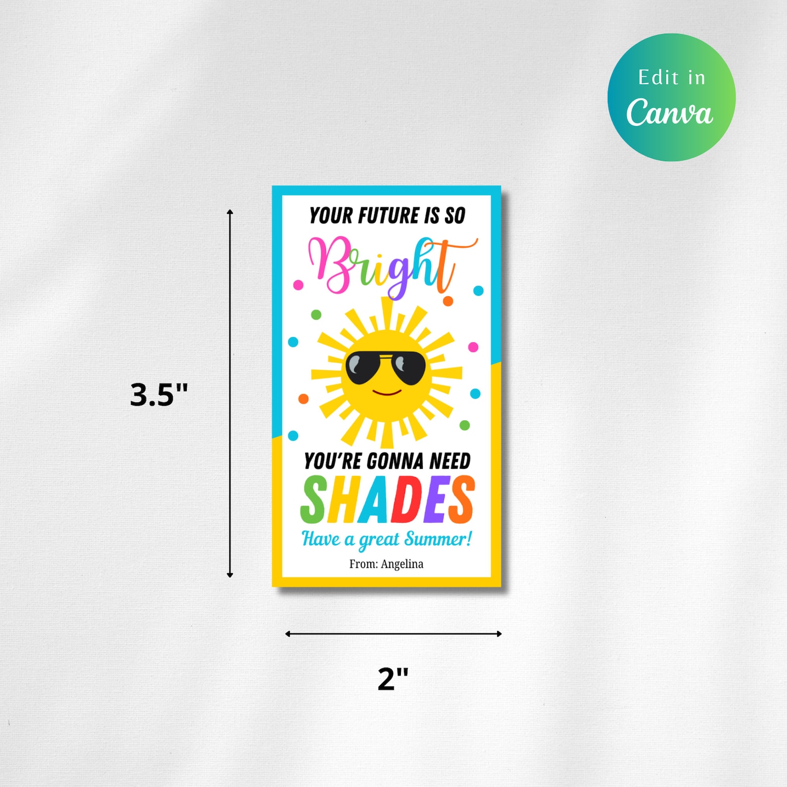Editable Future so Bright You're Gonna Need Shades, Future is so Bright ...
