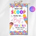 Editable Summer Ice Cream Teacher Appreciation Tag, Kids End of School ...