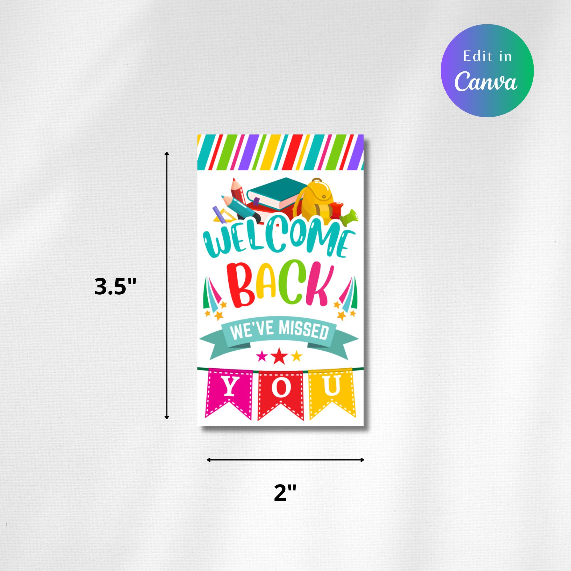 Editable WELCOME BACK to the Office - Welcome Back to Work - Welcome ...