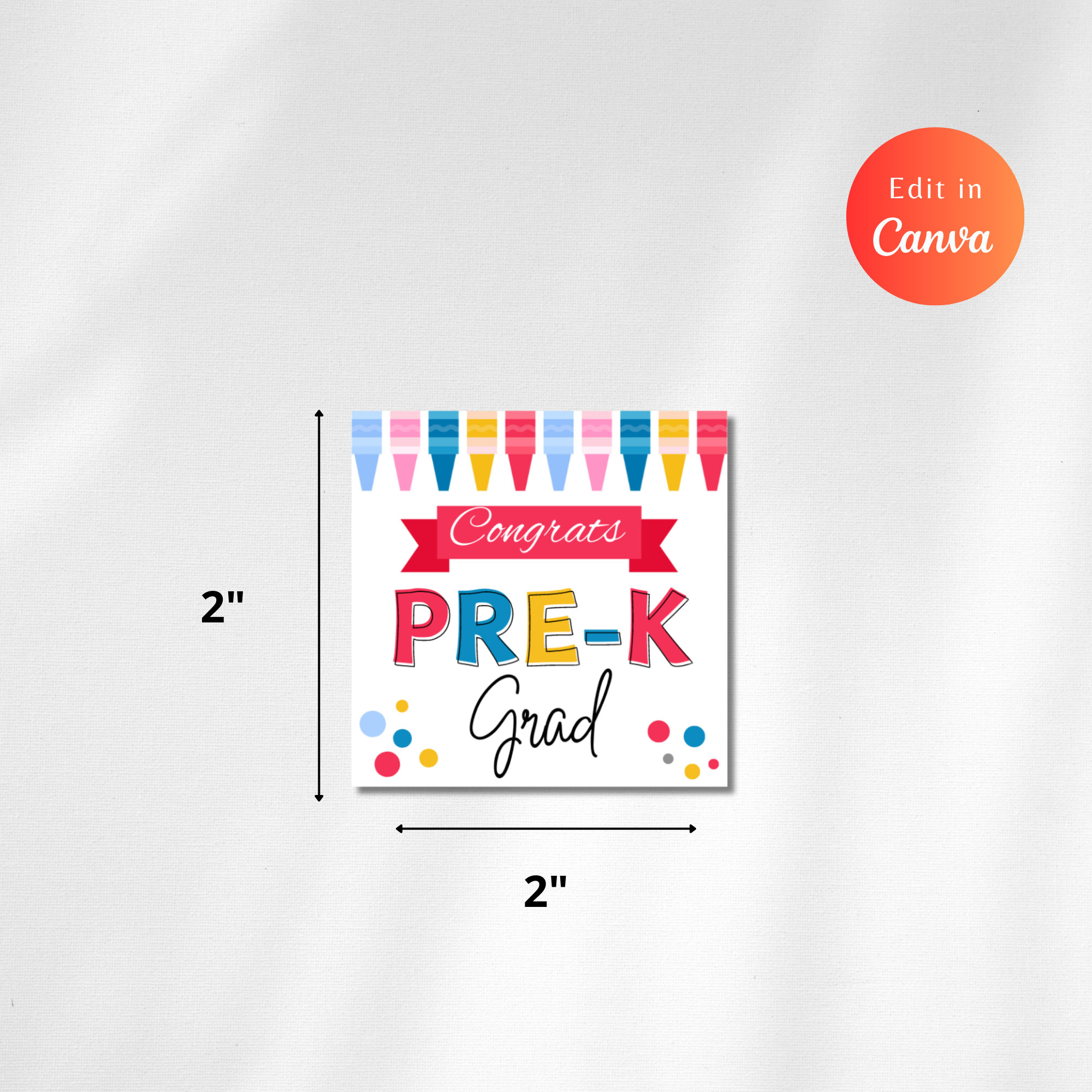 Editable Graduation Tags, Prek Graduation Tags, Pre-k Graduation, End ...